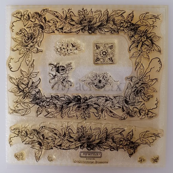 Close to my heart | Design | Victorian Blossoms Acrylic Stamp Set ...